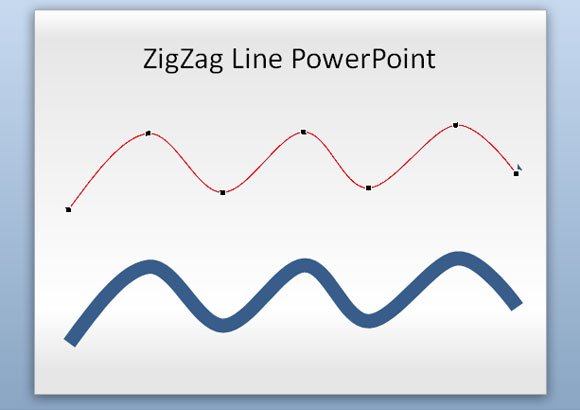 How To Make A Zig Zag Line In PowerPoint PowerPoint Presentation